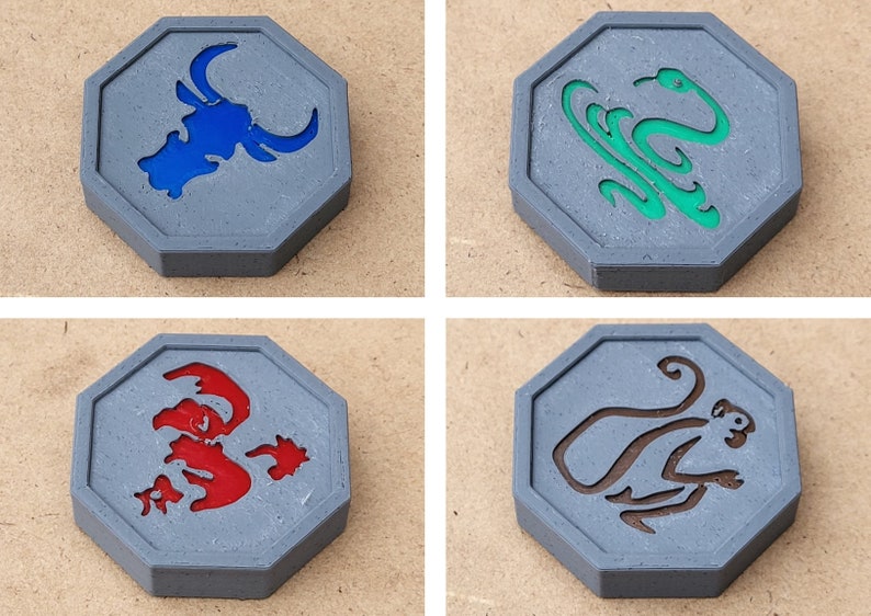 The Twelve Talismans Jackie Chan Adventures Zodiac - Etsy