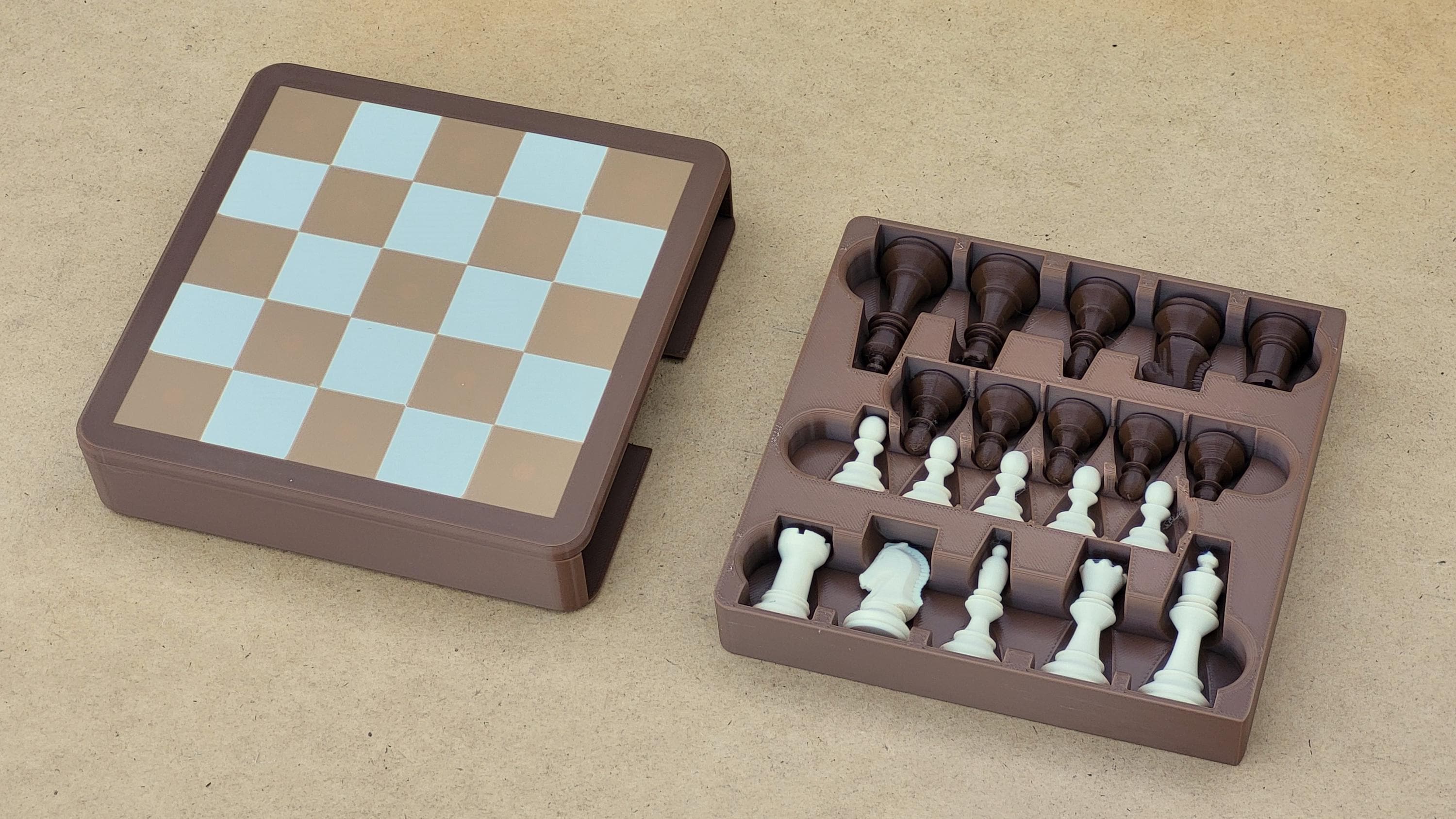 Magnetic Minichess Set: 5x5 Travel Chess Variant - Etsy