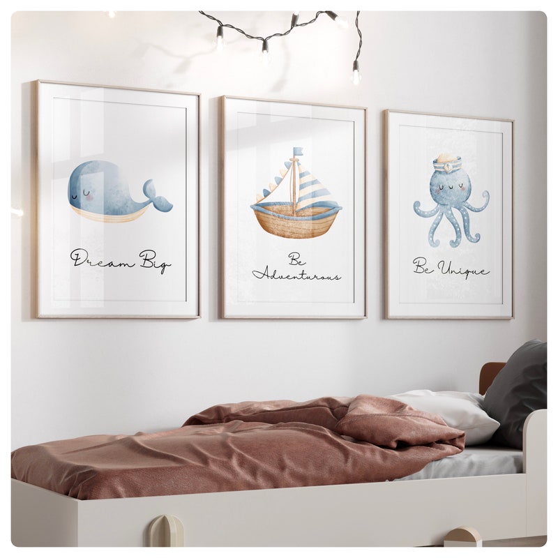 Sea Quotes Art Boys - Etsy UK