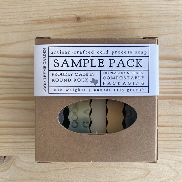 Soap Sample Pack - Etsy