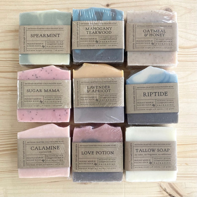 Bar Soap, Assorted Scents! - Etsy