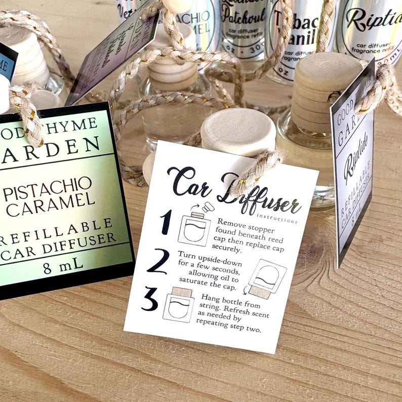 Car Diffuser Air Freshener - Etsy