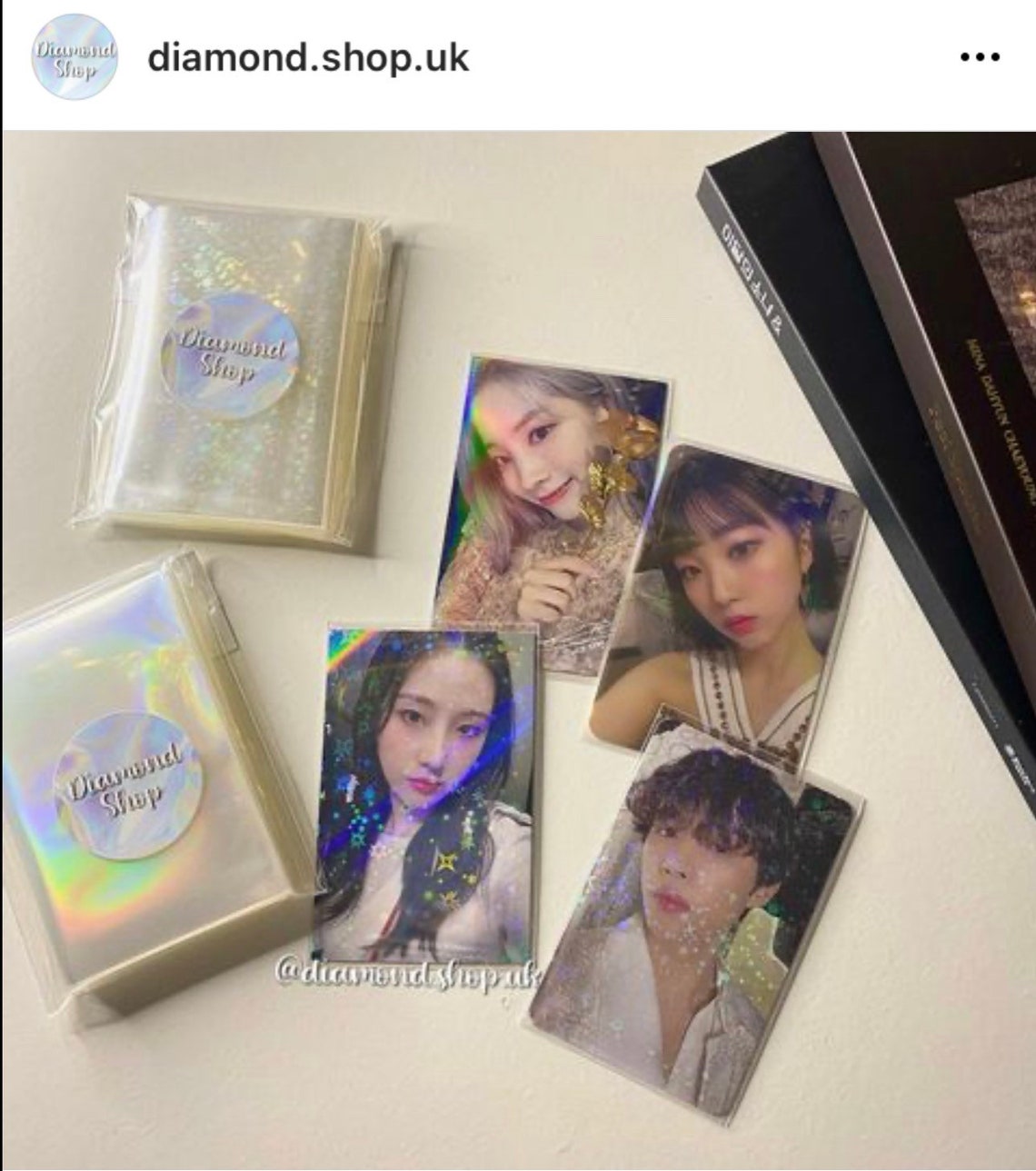 Rainbow Effect Holographic Card Sleeves Card Protector 50pcs | Etsy UK