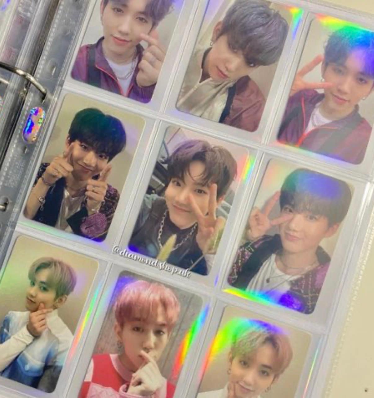 Rainbow Effect Holographic Card Sleeves Card Protector 50pcs | Etsy UK