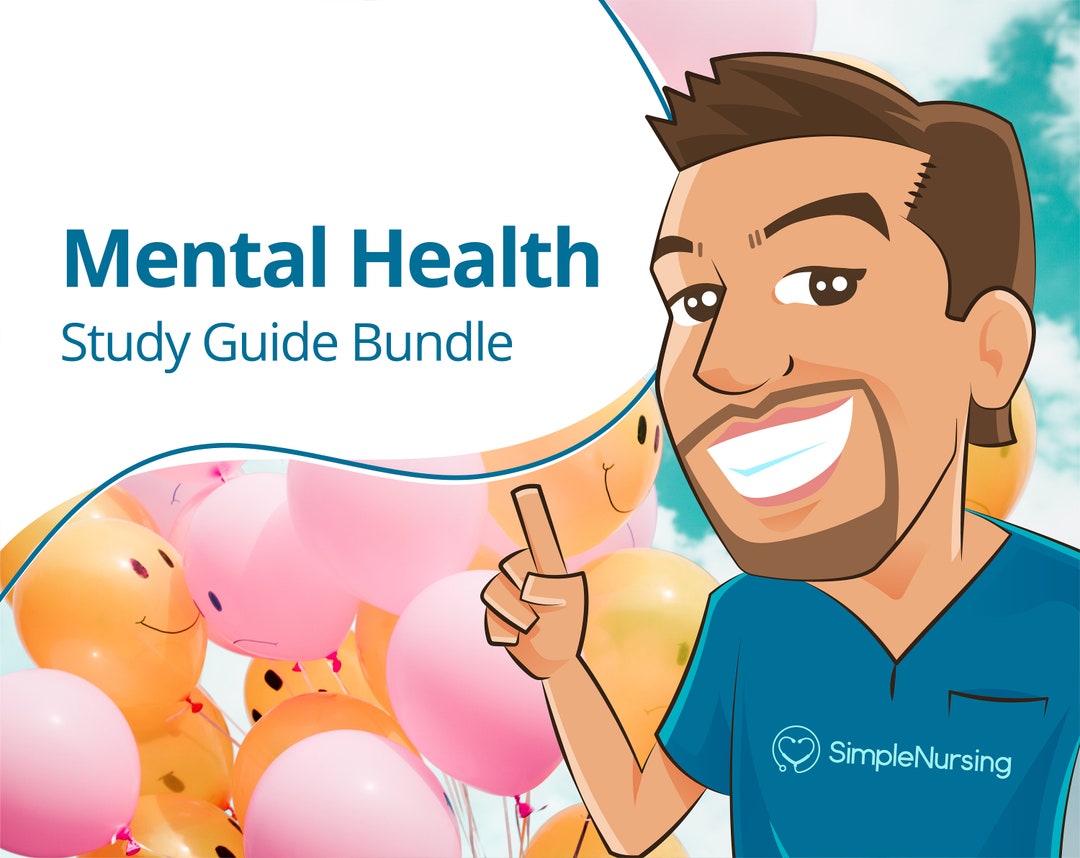 Mental Health Study Guide Bundle 27 Pages Digital Download - Etsy