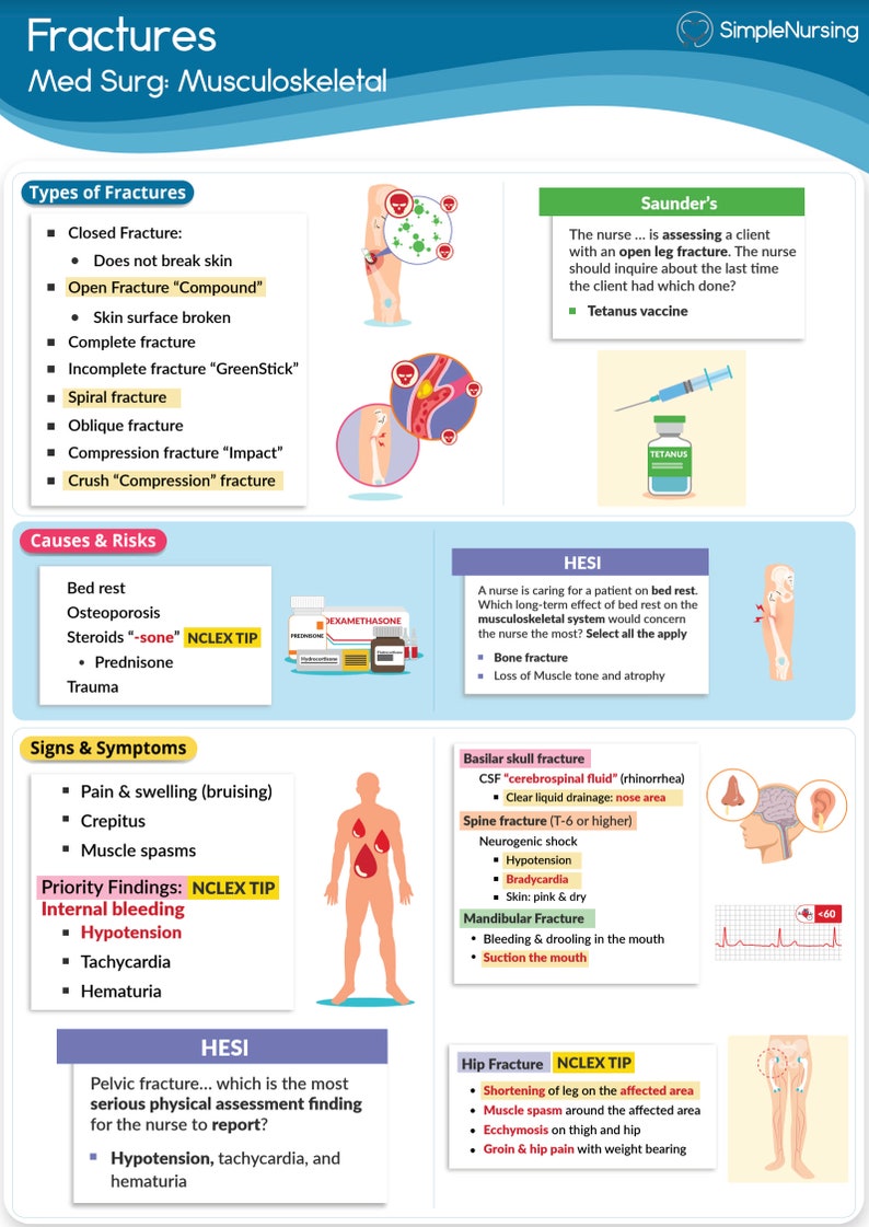 Med Surg Study Guide Bundle 200 Pages Digital Download - Etsy Med Surg Study Guide Bundle 200 Pages Digital Download - Etsy