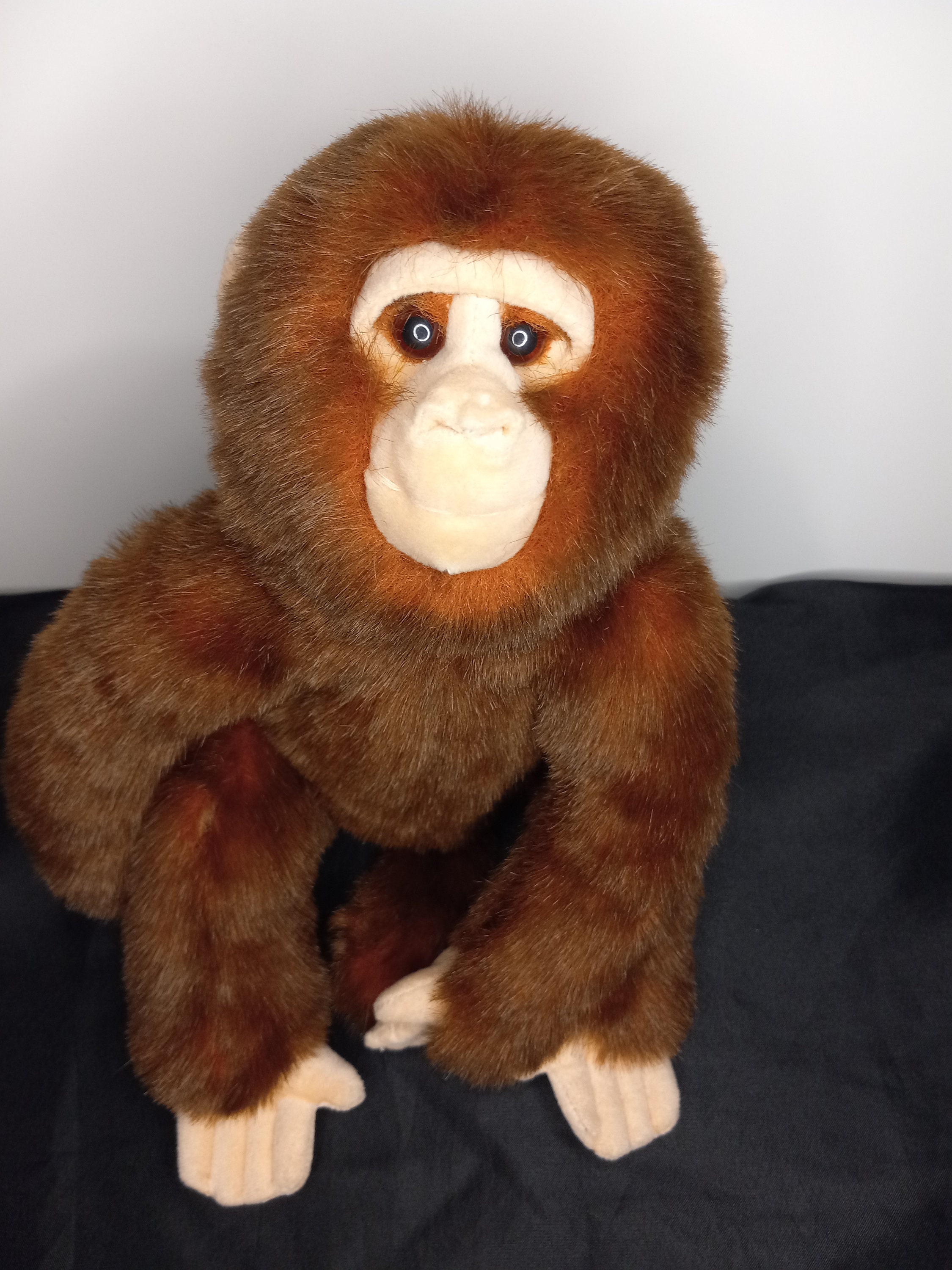 Vintage Dankin Li'l Murphy Monkey Plush Applause Toy Brown - Etsy