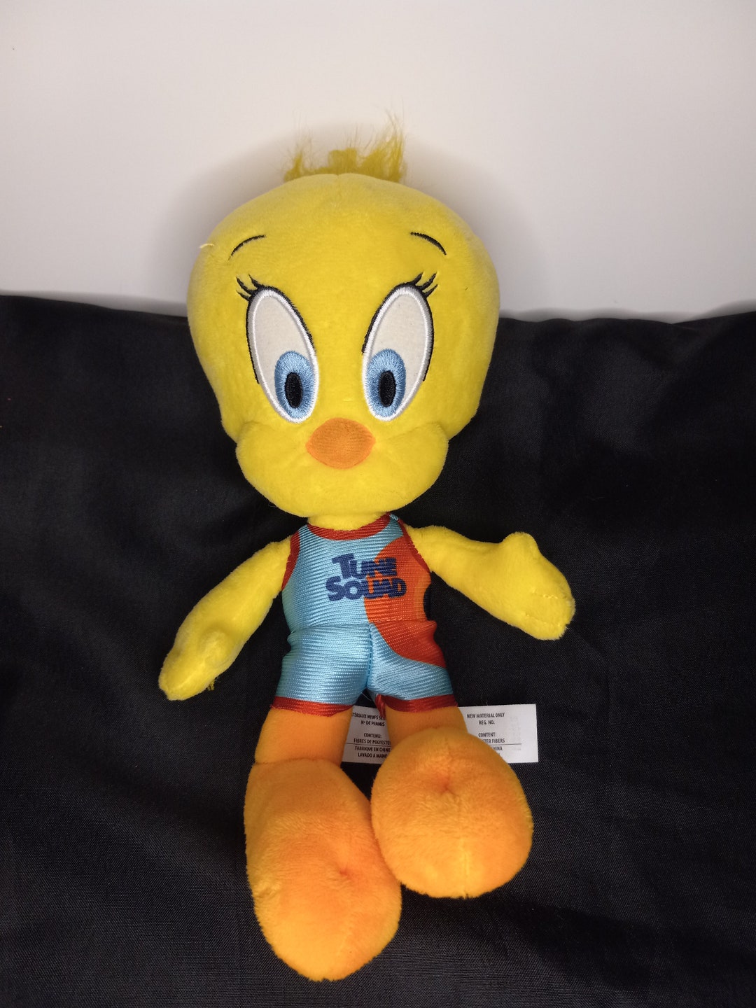 Vintage Tweety Bird Plush Tune Squad Space Jam Stuffed Animal Used 90s ...