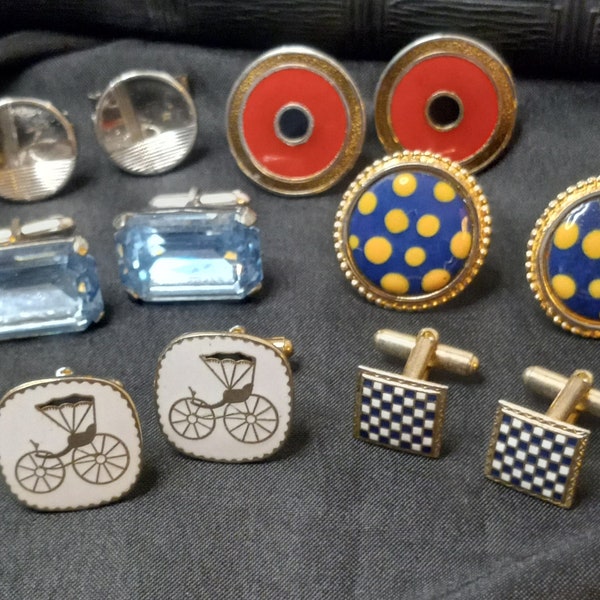 Vintage Cufflinks - Etsy