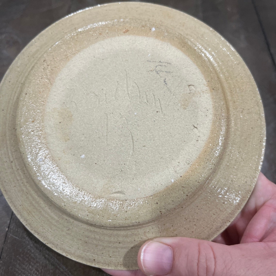 Stebner Art Pottery Salt Glaze Stoneware Christmas Tree Plate Ohio ...