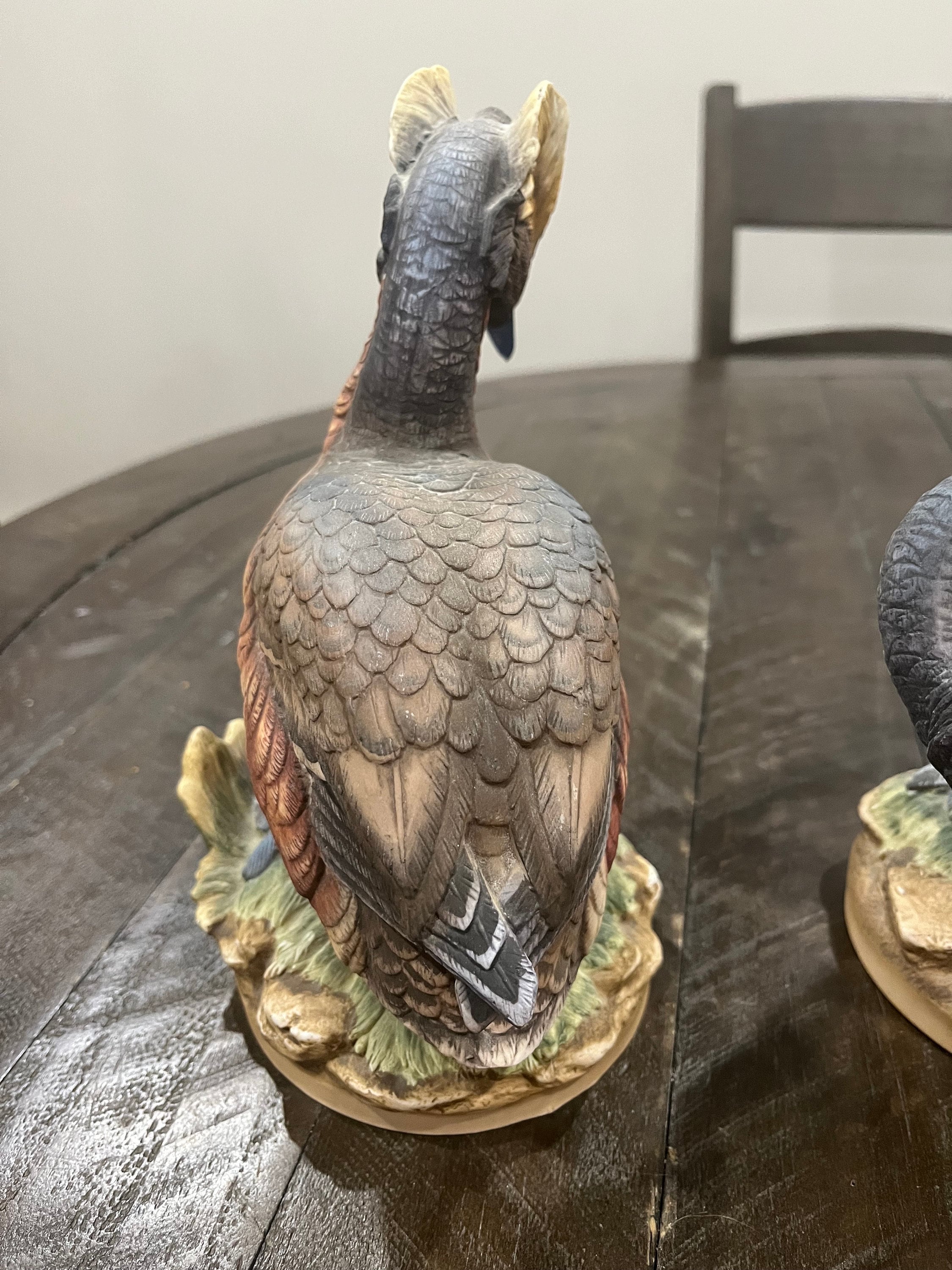 Horned Green Birds Andrea by Sadek Figurines Porcelain Made in Japan - Etsy