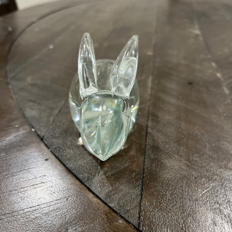Paperweight Bunny Rabbit BALOS Hand Blown Glass Sticker - Etsy