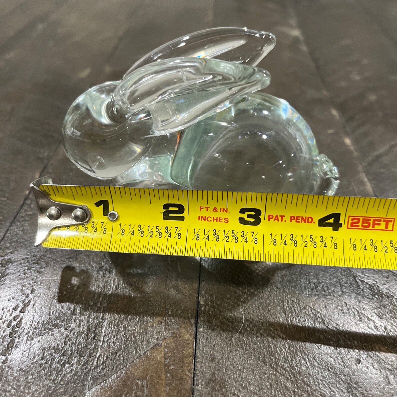 Paperweight Bunny Rabbit BALOS Hand Blown Glass Sticker - Etsy