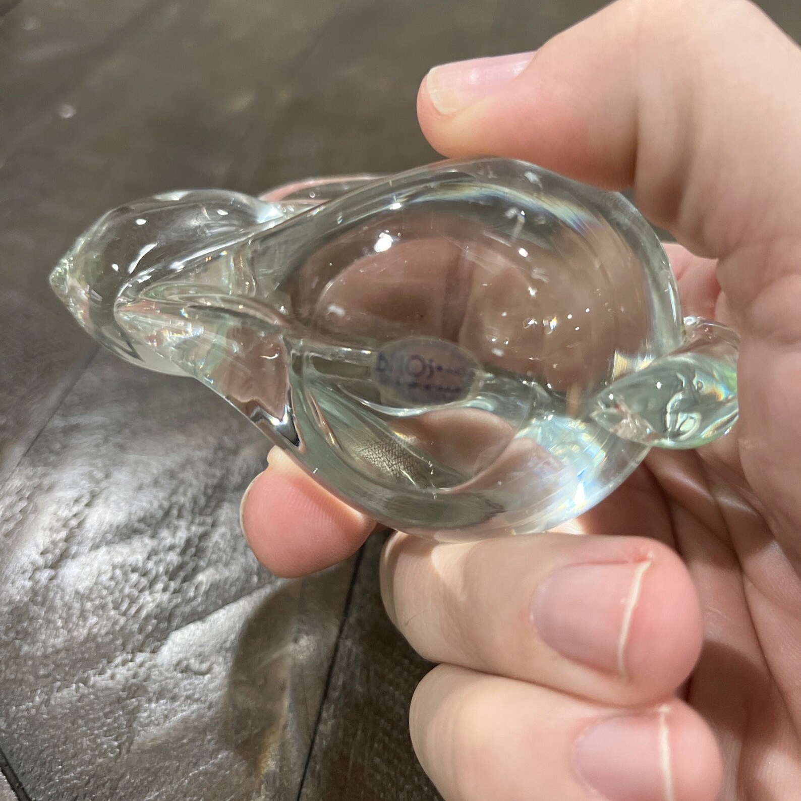 Paperweight Bunny Rabbit BALOS Hand Blown Glass Sticker - Etsy