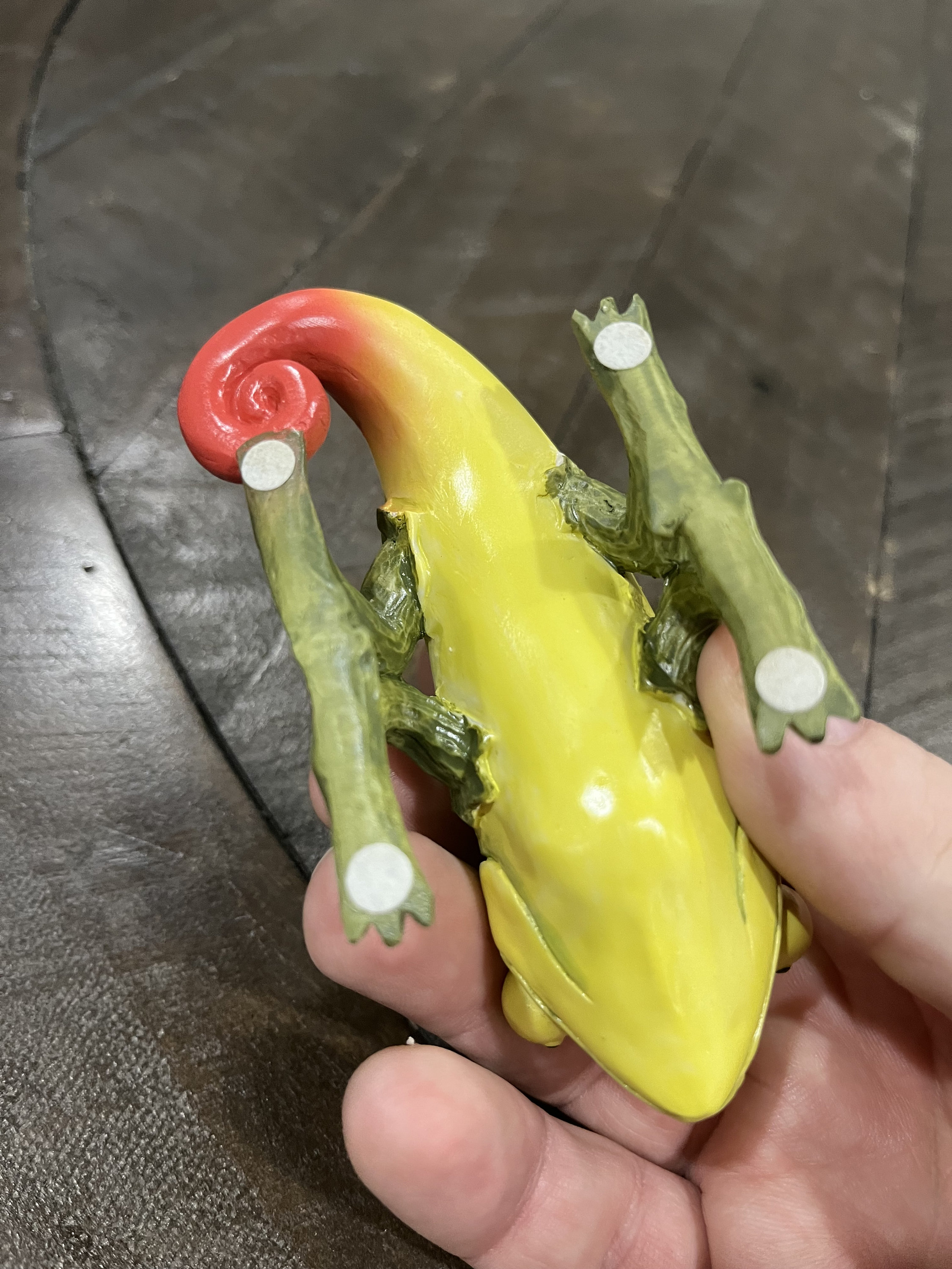 Enesco Home Grown Figure Banana Pepper Chameleon Retired 4027165 - Etsy