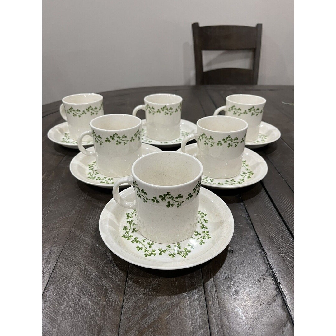 Brendan Erin Stone WILD SHAMROCK Emerald Isle Cup 6 Mug & - Etsy