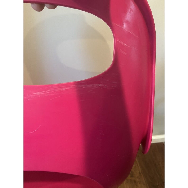 Hot Pink MCM Retro Chair Umbra by KARIM RASHID Office Y2K Set Design - Etsy