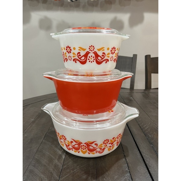 Pyrex Friendship Pattern - Etsy