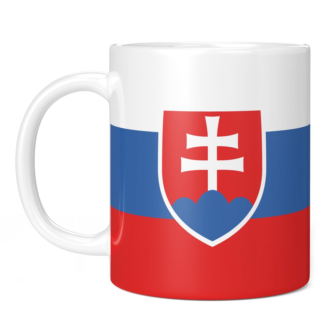 Slovakia Full Wrap Flag 11oz Coffee Mug / Cup - Perfect Birthday Gift ...