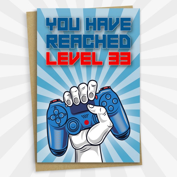 33 Year Old Birthday Card - Etsy