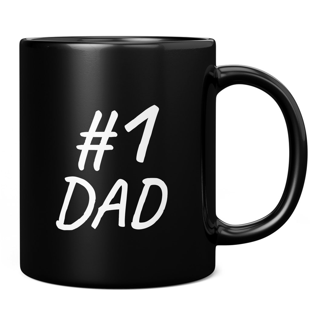 Number 1 Dad Mug, Coffee Mug for Dad, Fathers Day Gift, #1 Dad Mug ...