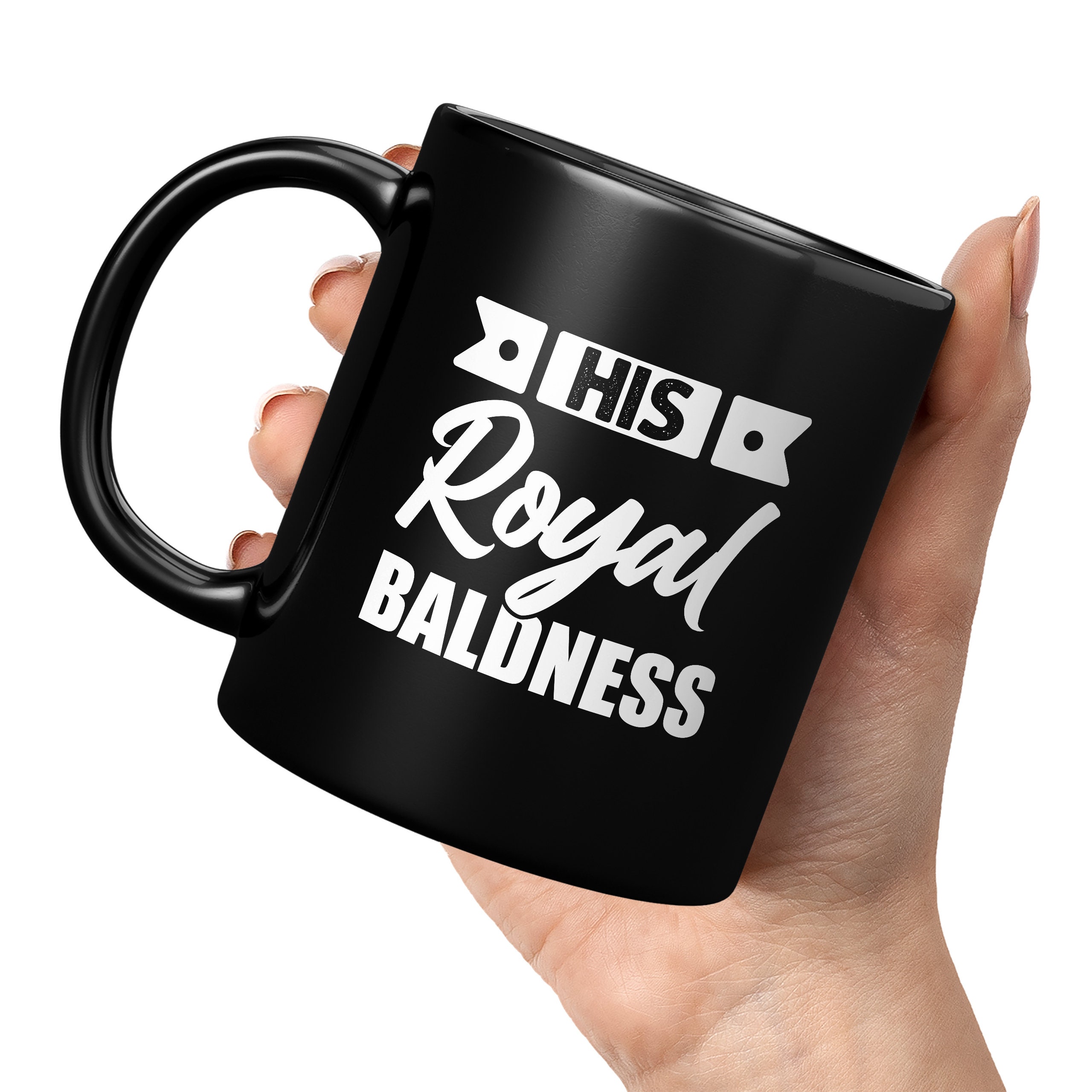 His Royal Baldness Mug Baldi Mug Bald Cup Baldi Coffee Cup - Etsy