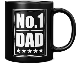 Number 1 Dad Mug - Etsy