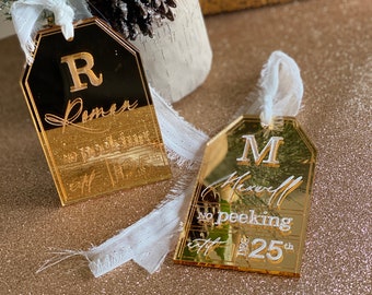 Wooden Rubber Duck Name Tag // Engraved Duck Name Tag // Duck - Etsy