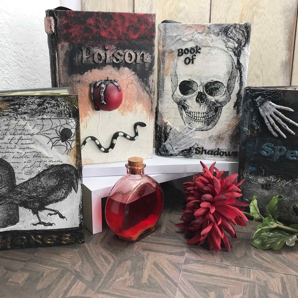 Halloween Spell Book - Etsy