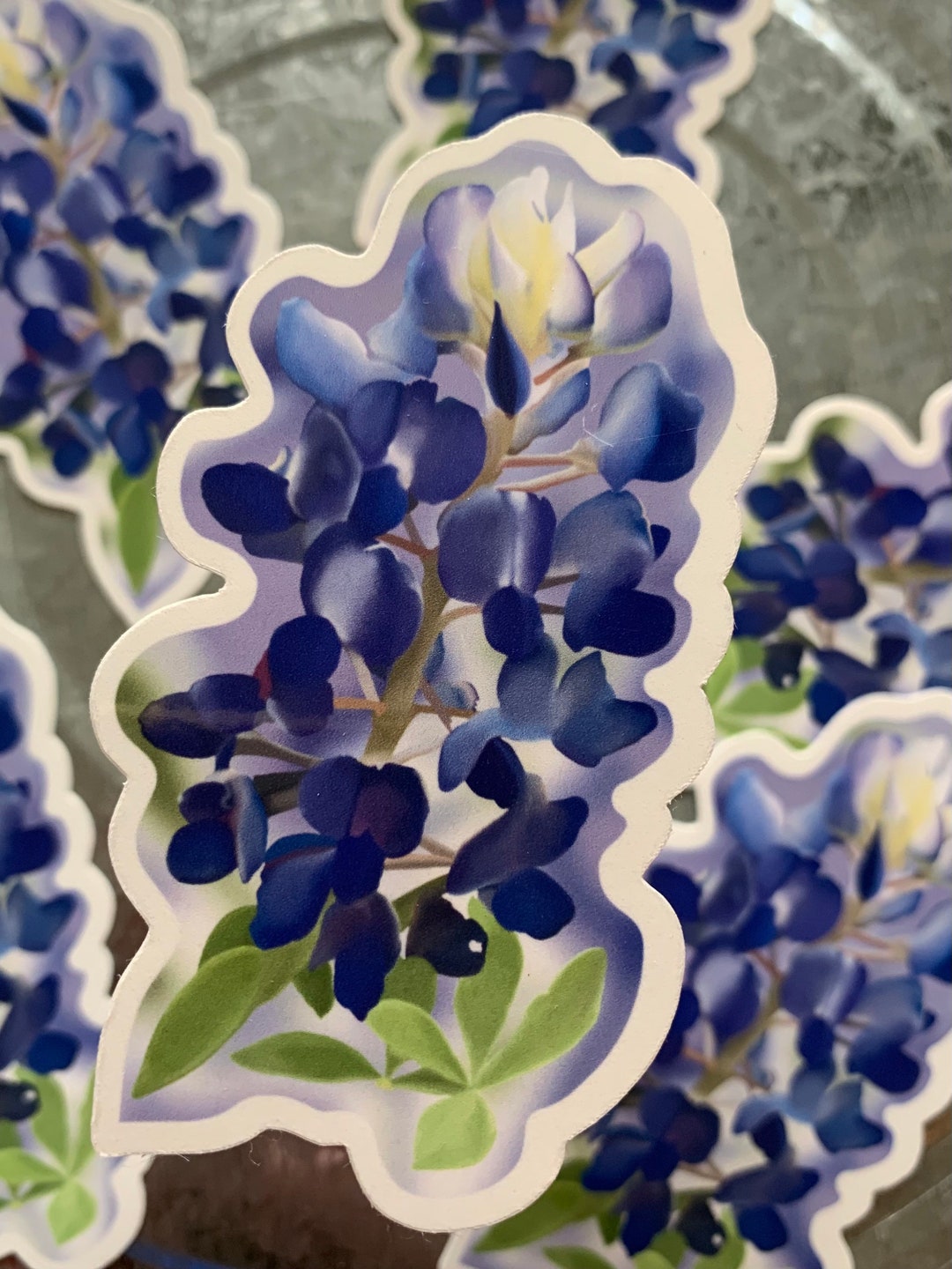 Texas Bluebonnet Sticker, Bluebonnet Sticker, Bluebonnet Flower Laptop ...