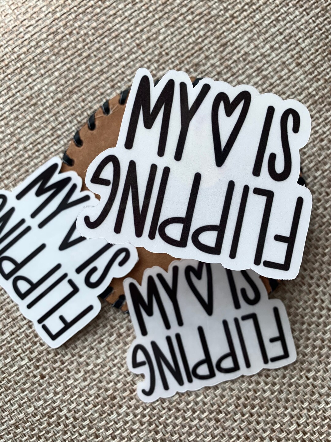 Vinyl Sticker, Love Flipping, Gymnastics Sticker, Water Bottle Sticker ...