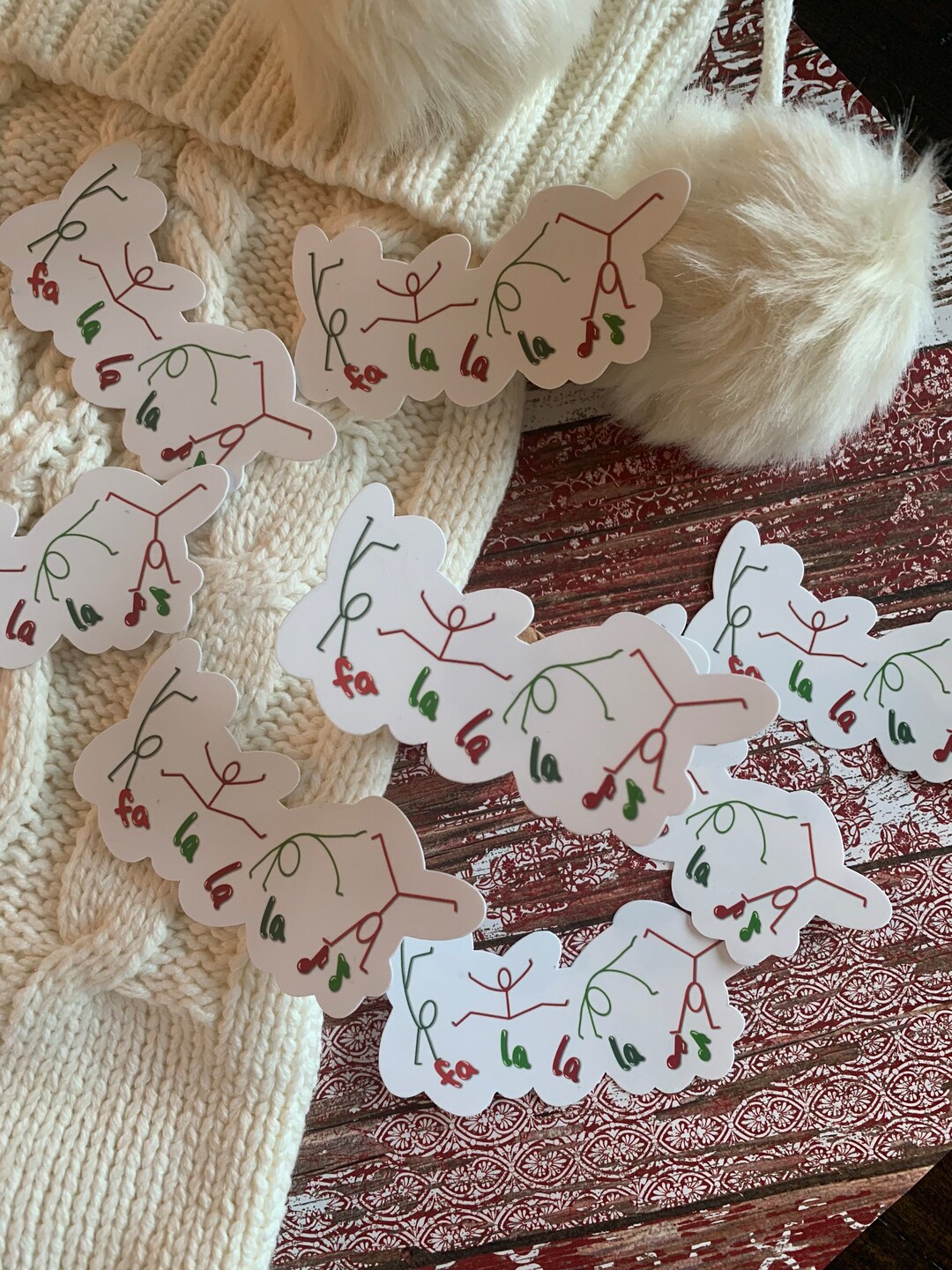 Gymnastics Sticker Holiday Sticker Tumbling Sticker - Etsy