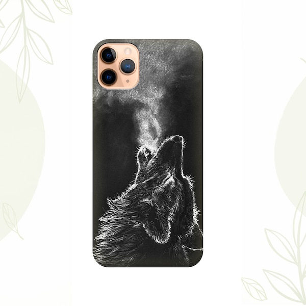 Wolf iPhone Case - Etsy