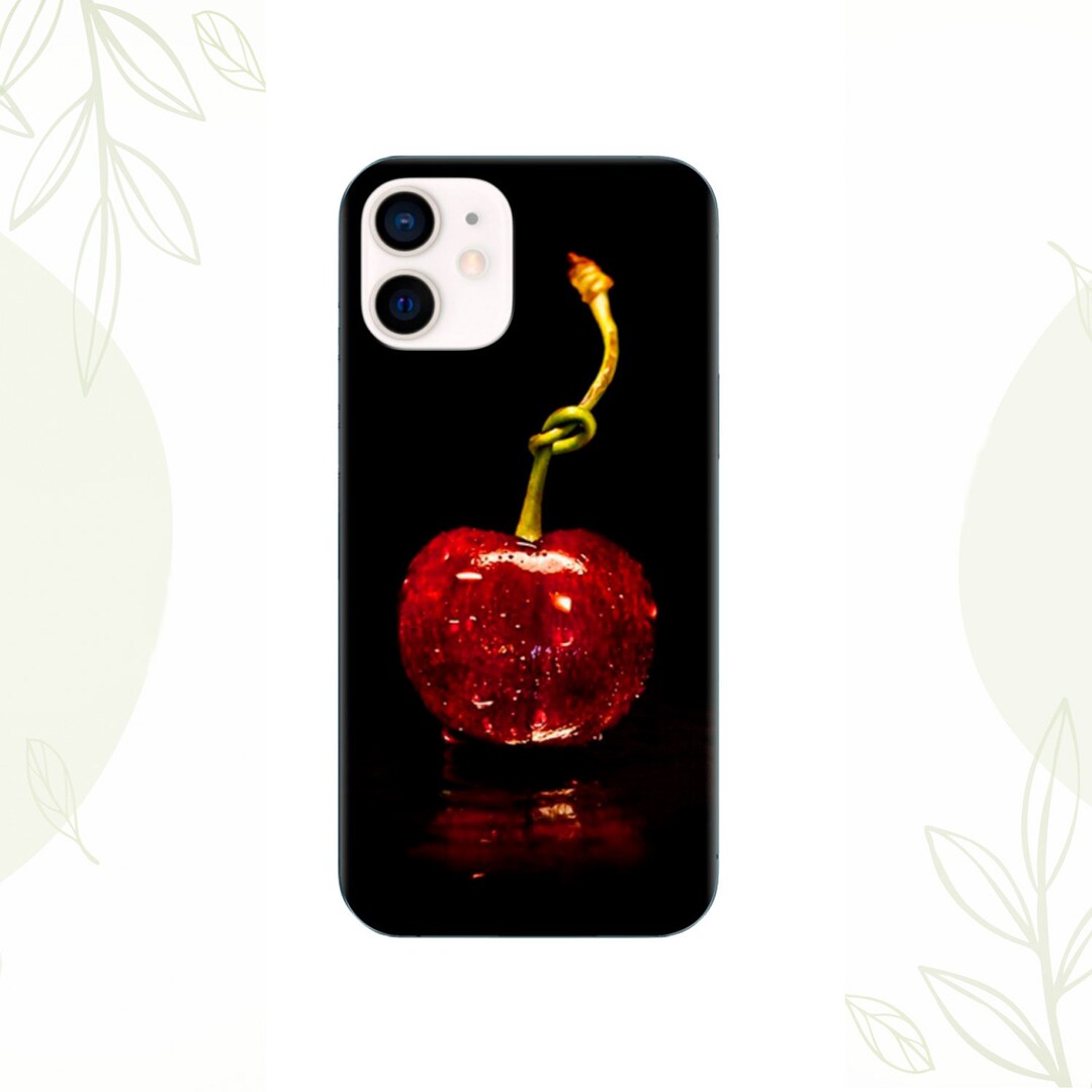 Red Cherry Case iPhone 13-14 Pro Max iPhone 11 iPhone X 7 8 Plus iPhone ...