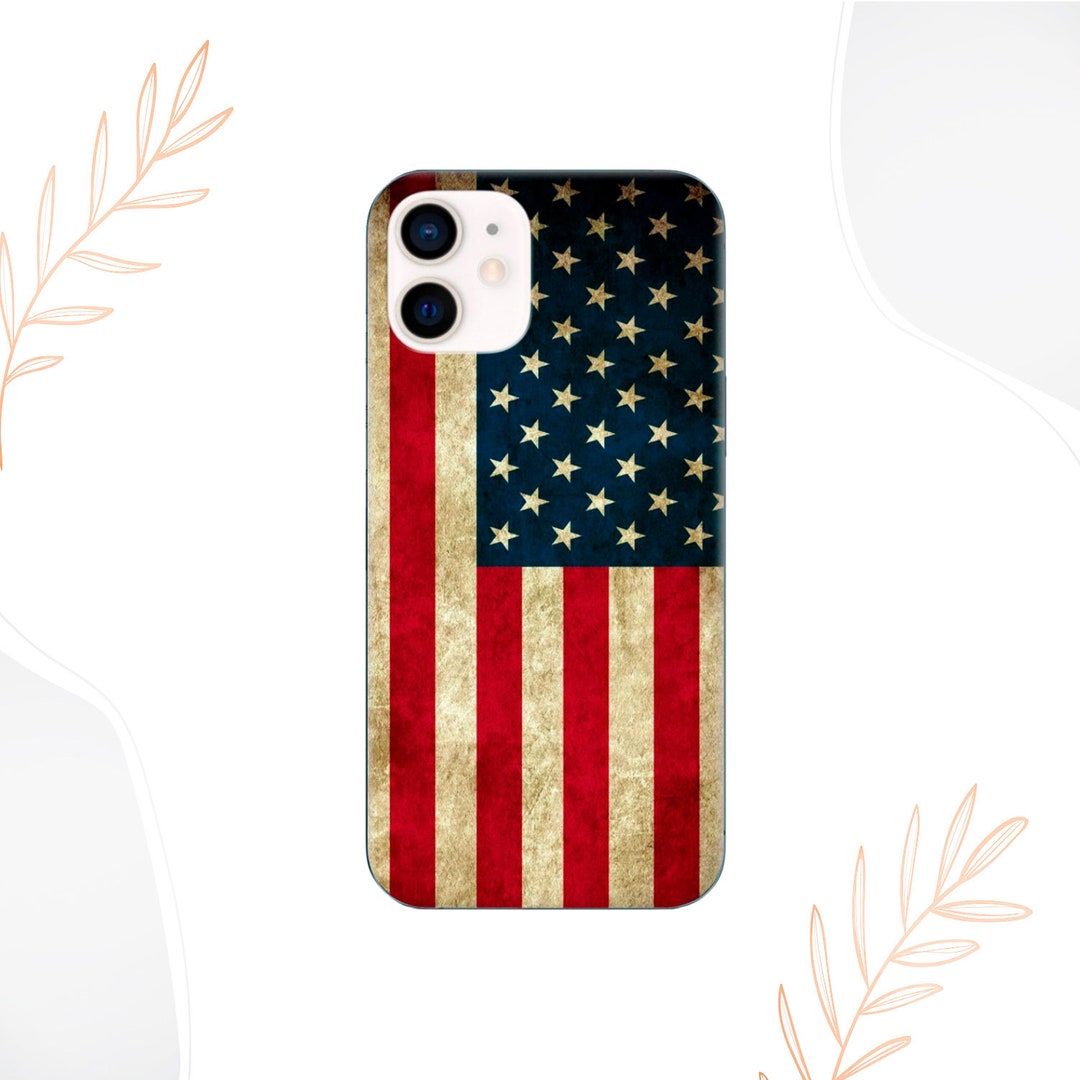 American Flag Case iPhone 15-14-13 Pro iPhone 11-12 iPhone X iPhone 7 8 ...
