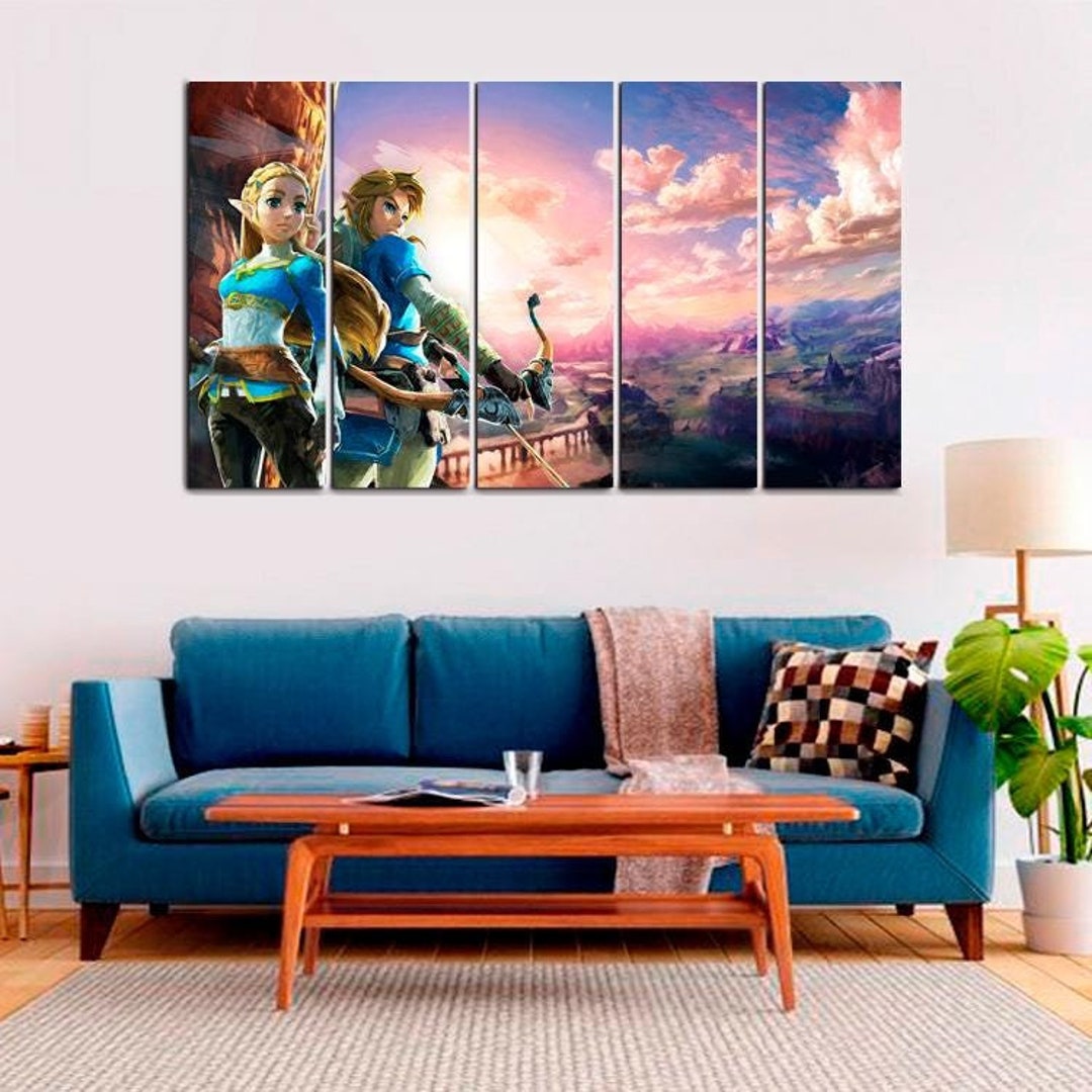 The Legend of Zelda - Breath of the Wild - Zelda Heroes - Gaming Wall ...