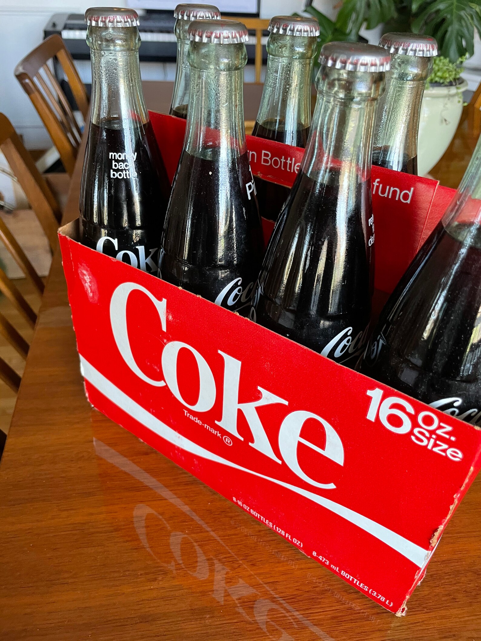 Vintage Coca-cola 8 Pack Carton With 16 Oz Full Bottles - Etsy UK
