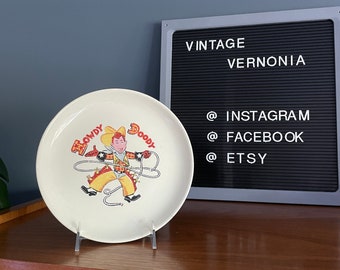 Vintage Howdy Doody 1950s Ceramic Plate & Bowl by Taylor Smith Taylor ...