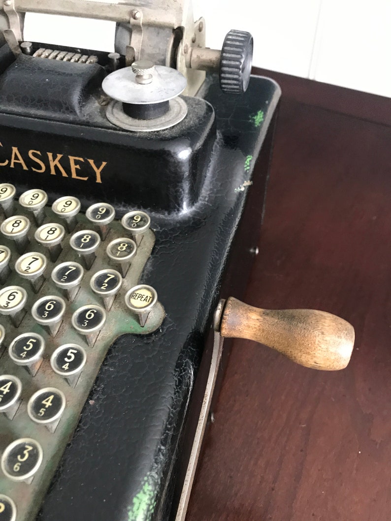 Vintage Early 1900s Mccaskey Adding Machine - Etsy