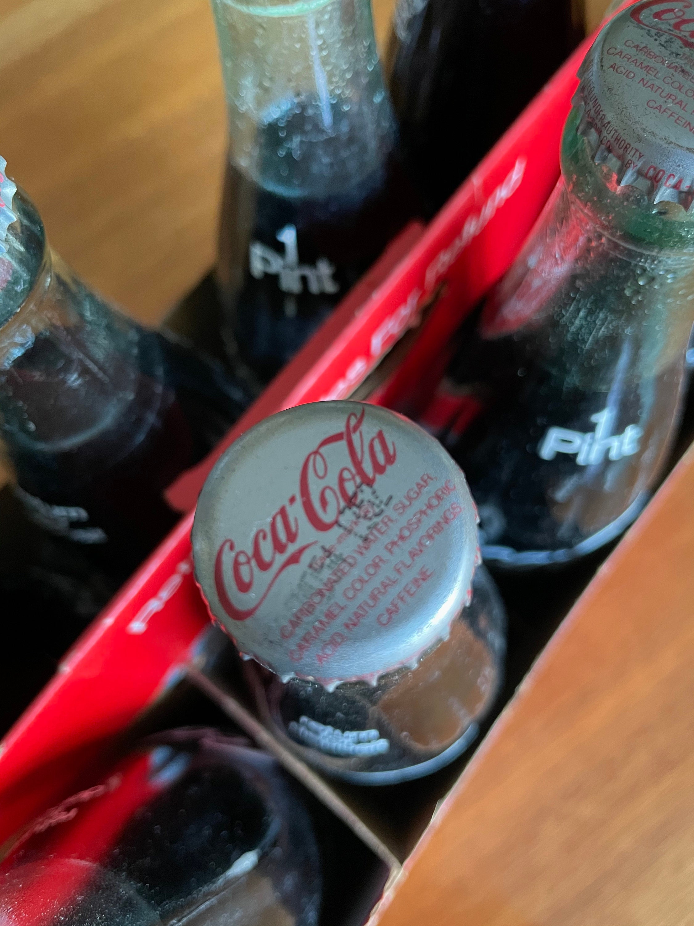Vintage Coca-cola 8 Pack Carton With 16 Oz Full Bottles - Etsy UK