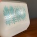 Vintage Pyrex Aqua Blue Turquoise Butterprint Fridgie 501 With Lid - Etsy