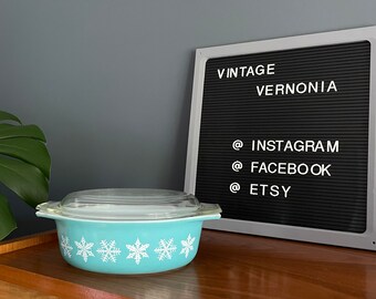 Pyrex Snowflake | Etsy