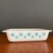 Vintage Pyrex Snowflake Turquoise 2 Qt. Casserole 575 B - Etsy