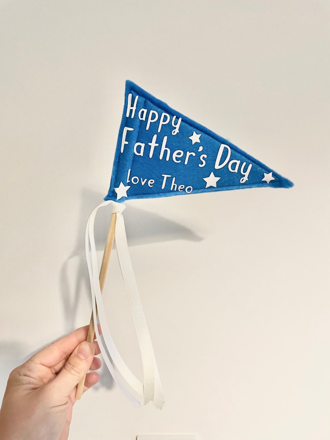 Fathers Day Flag | Fathers Day Gift | Personalised - Etsy