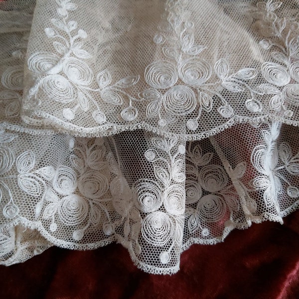 Embroidered Tulle - Etsy