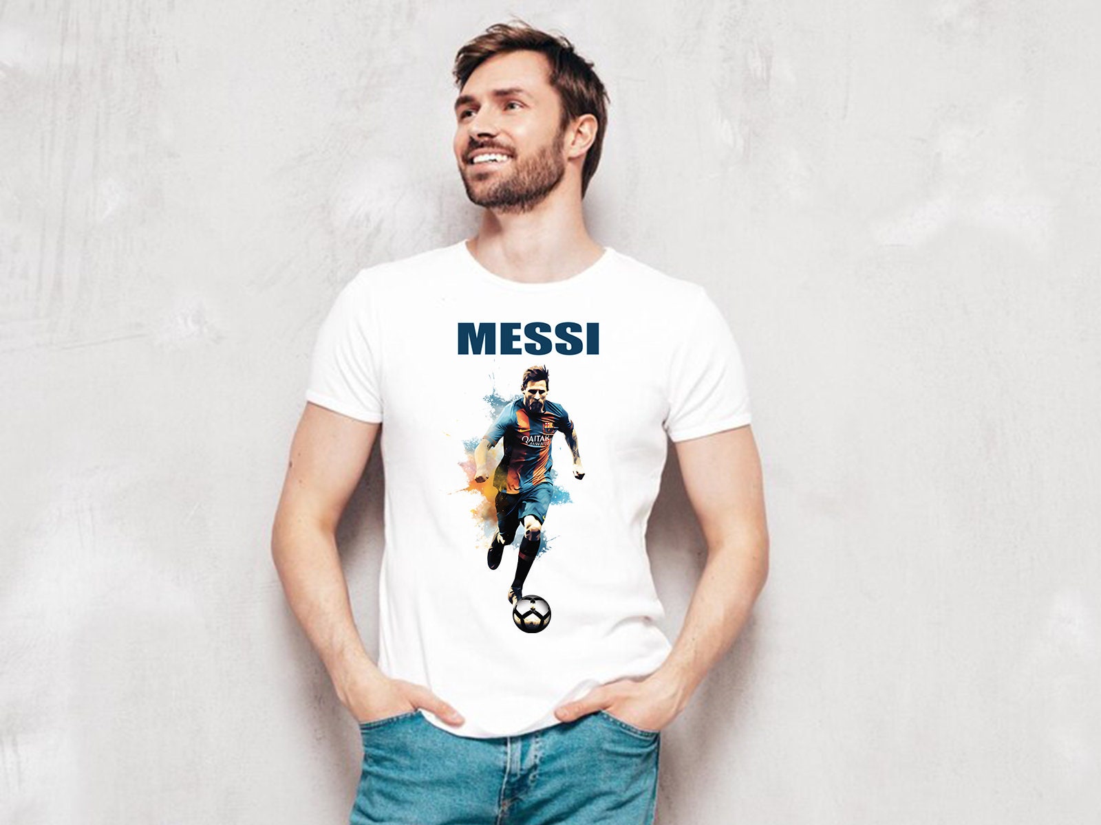 Lionel Messi Soccer T-shirt, Messi T-shirt, Soccer Tshirt, Messi, Messi ...
