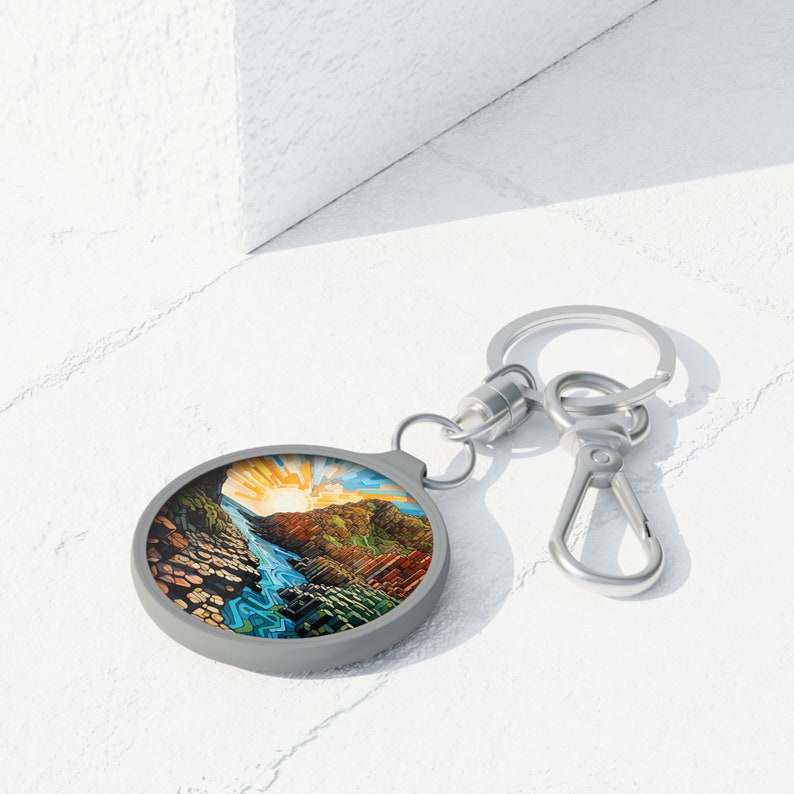 Giant's Causeway Northern Ireland Keychain - Etsy