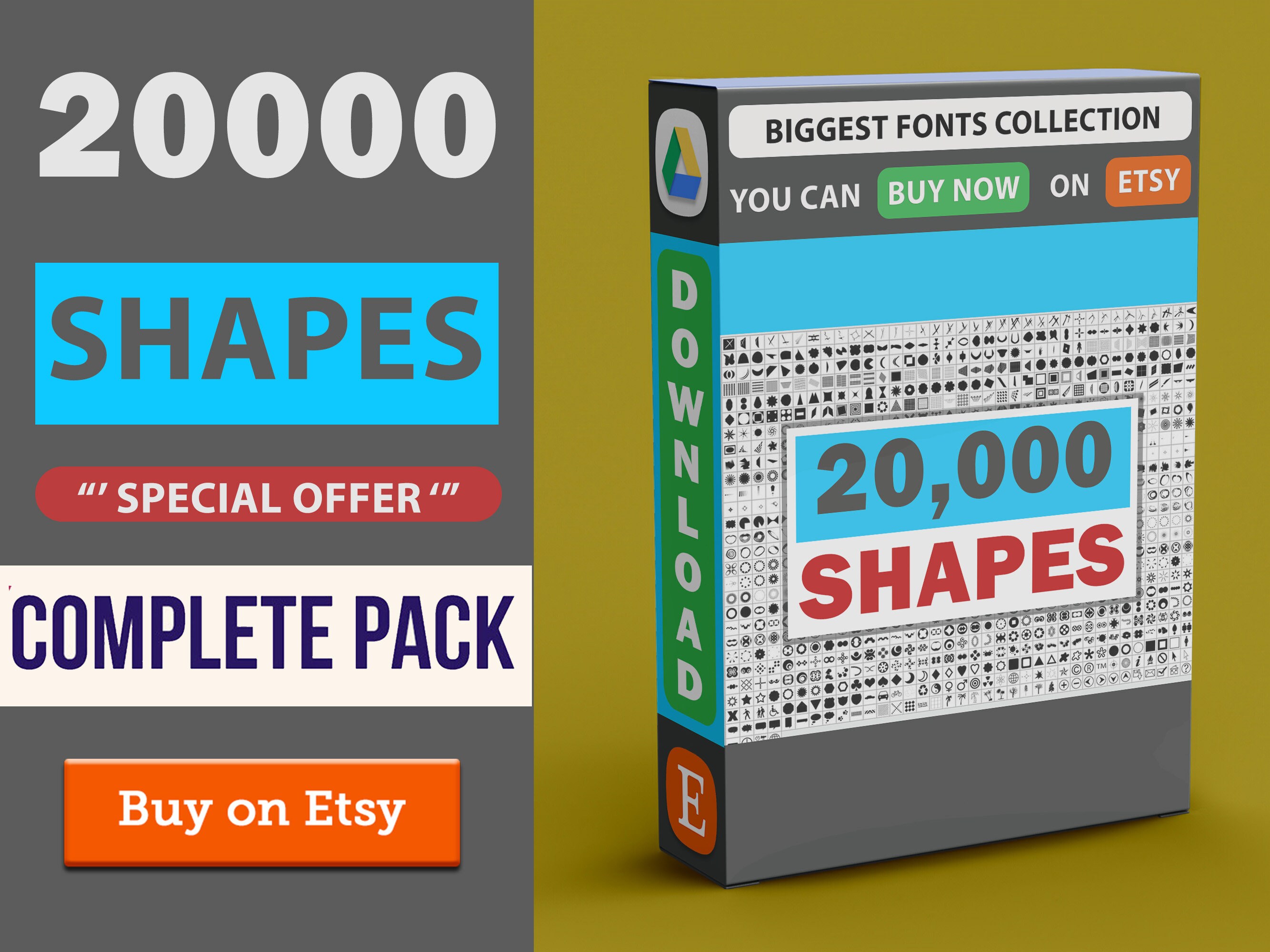 20000+ Premium Custom Shapes Collection, Adobe Photoshop Shapes ...