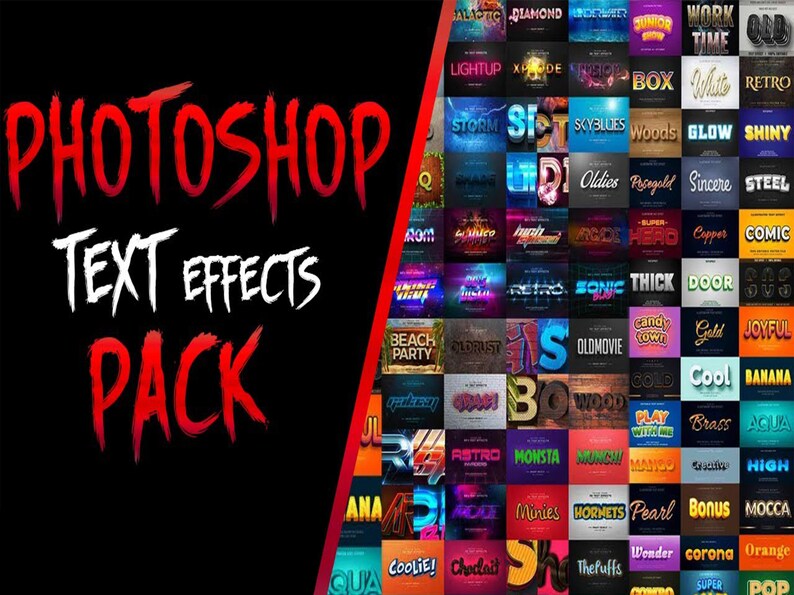 Ultimate Collection of 25,000+ Photoshop Styles for Stunning Design ...