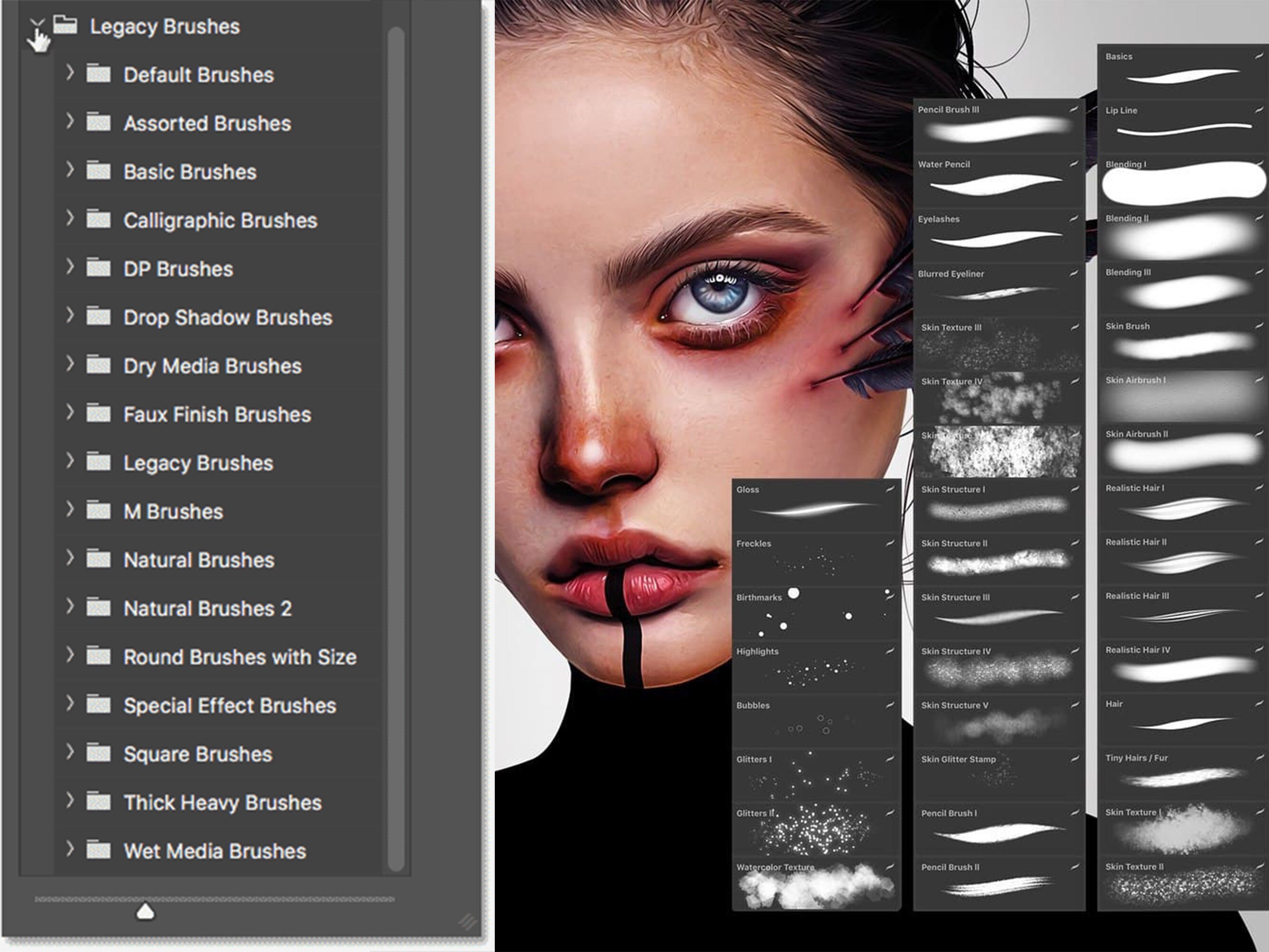 20,000+ Photoshop Brushes Collection, Biggest Digital Artist Brushes ...